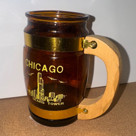 Siesta Wate | Dining | Vintage Chicago Illinois Siesta Ware Amber Glass ...